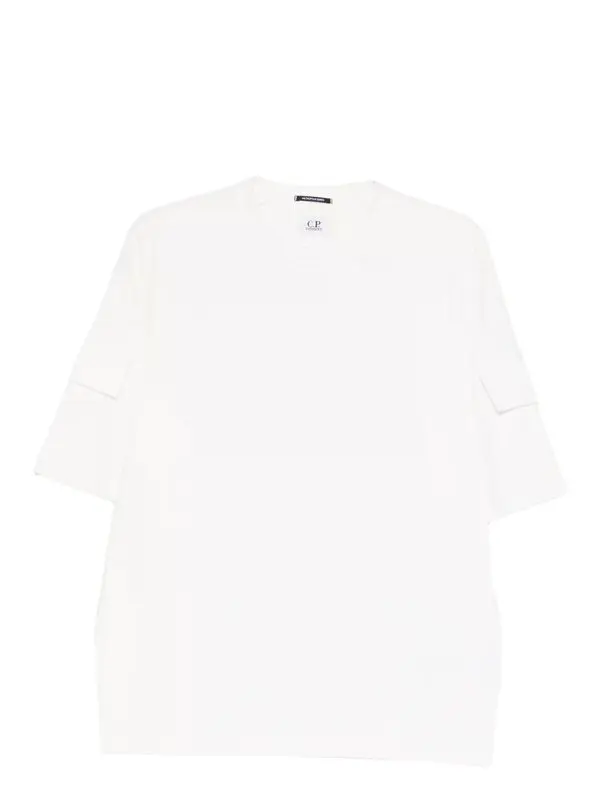C.P. COMPANY Sleeve-pocket T-shirt - White