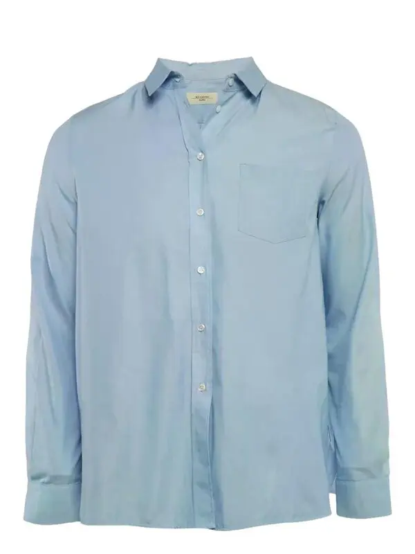 Max Mara Cotton Buttoned Shirt - Blue
