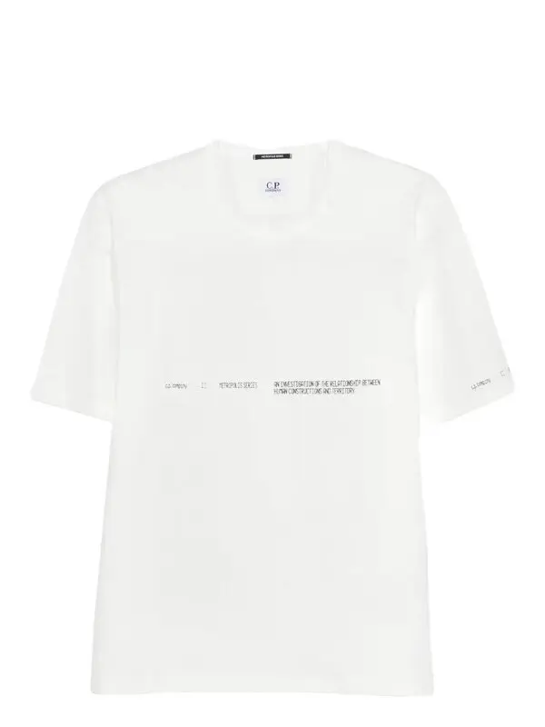 C.P. COMPANY Short-sleeve T-shirt - White