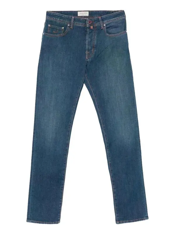 Jacob Cohen Five-pocket Straight Leg Jeans - Blue