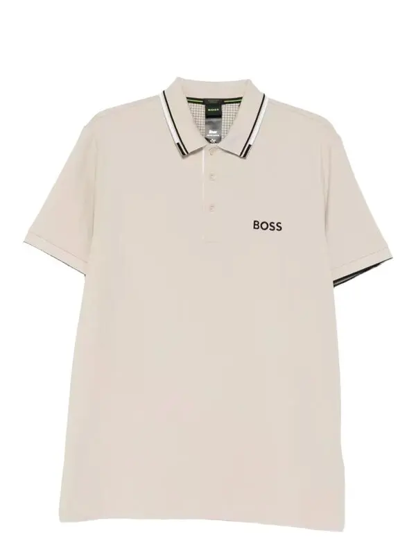 BOSS Short-sleeve Polo Shirt - Neutrals