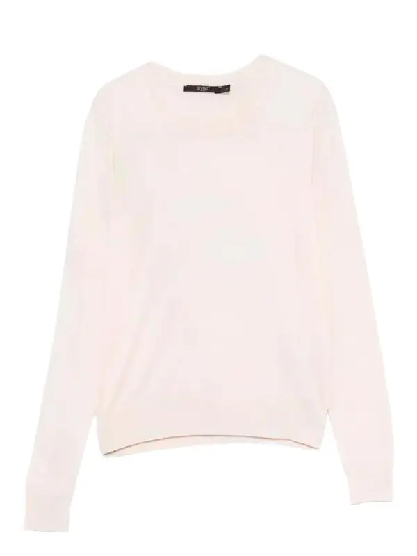 Seventy Crew-neck Top - Pink