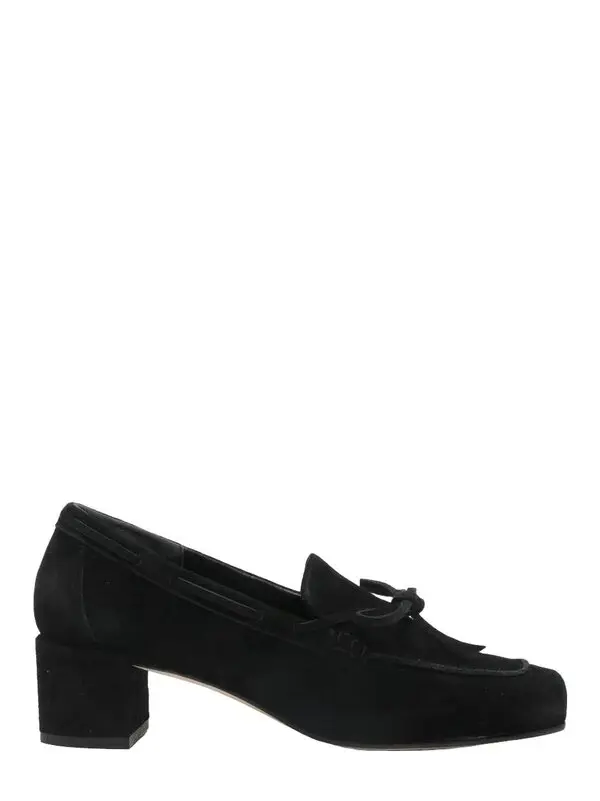 AeydĒ Grenn Suede Pumps - Black