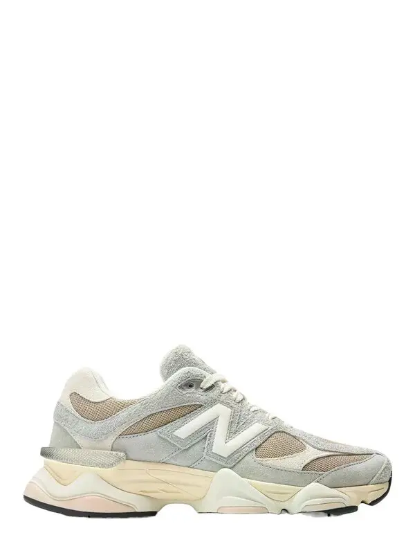NEW BALANCE 9060 Suede Panelled Sneakers - Grey