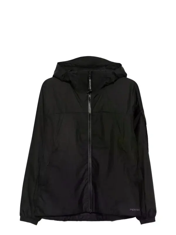 C.P. COMPANY Hooded Zip Jacket - Black