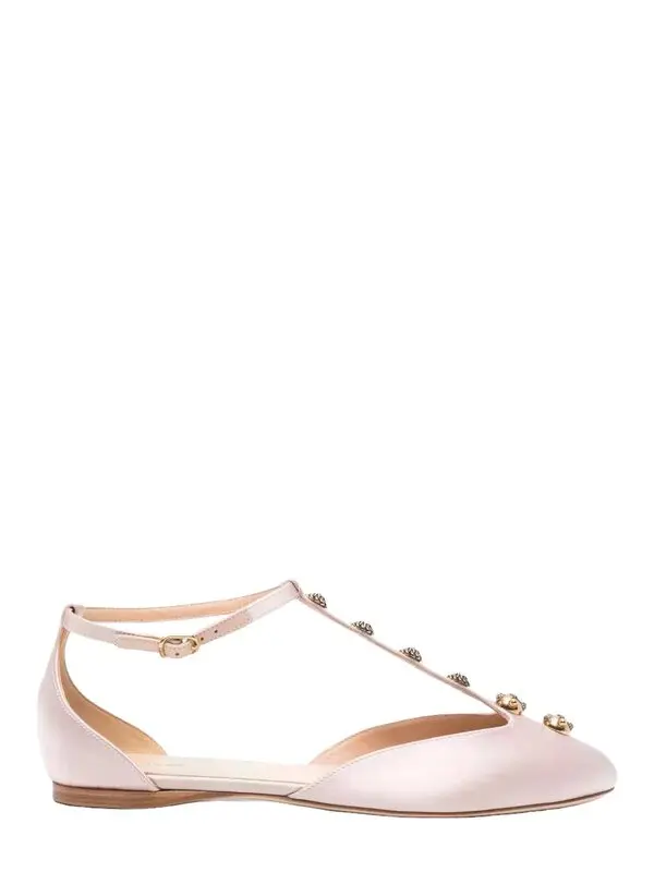 Chloé Celeste T-bar Pumps - Pink