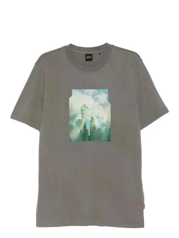 BOSS Graphic T-shirt - Grey