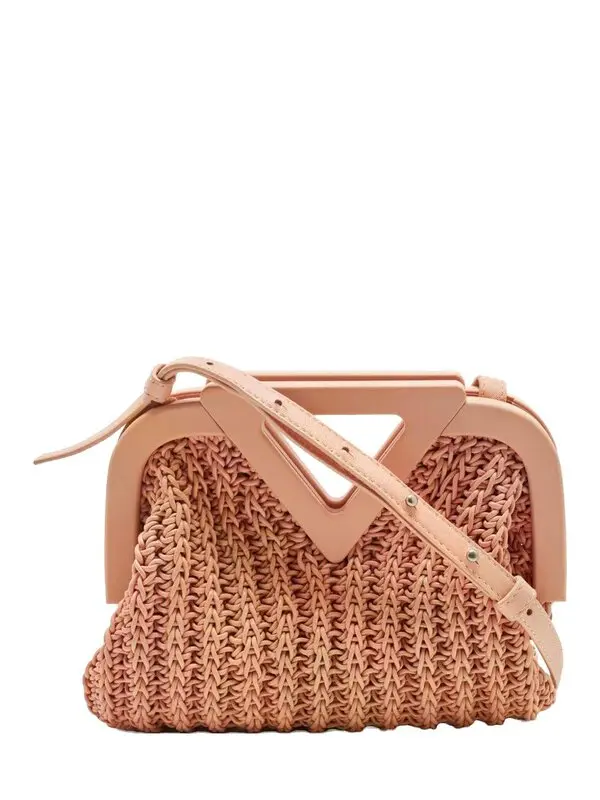 Bottega Veneta The Point Small Tote Bag - Orange