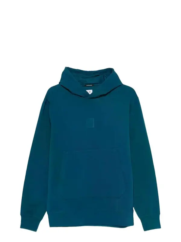 C.P. COMPANY Kangaroo-pocket Hoodie - Blue