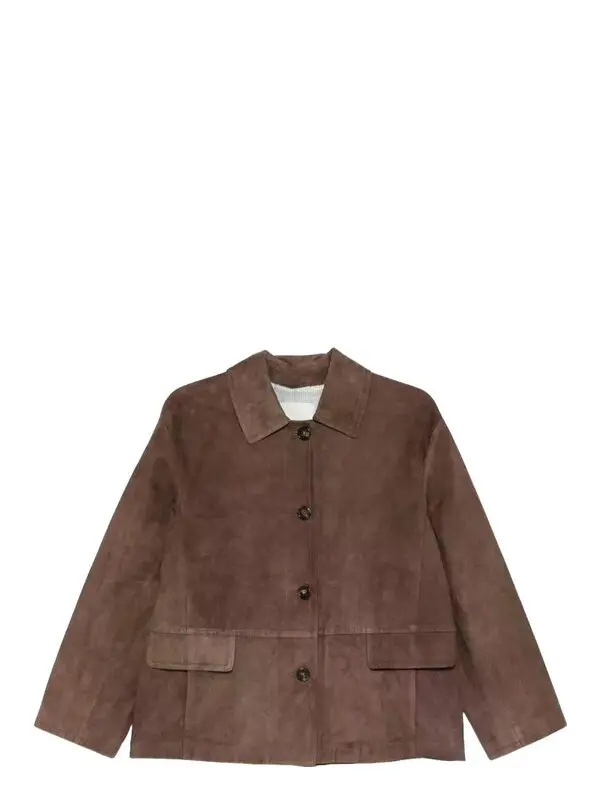 Max Mara Suede Jacket - Brown