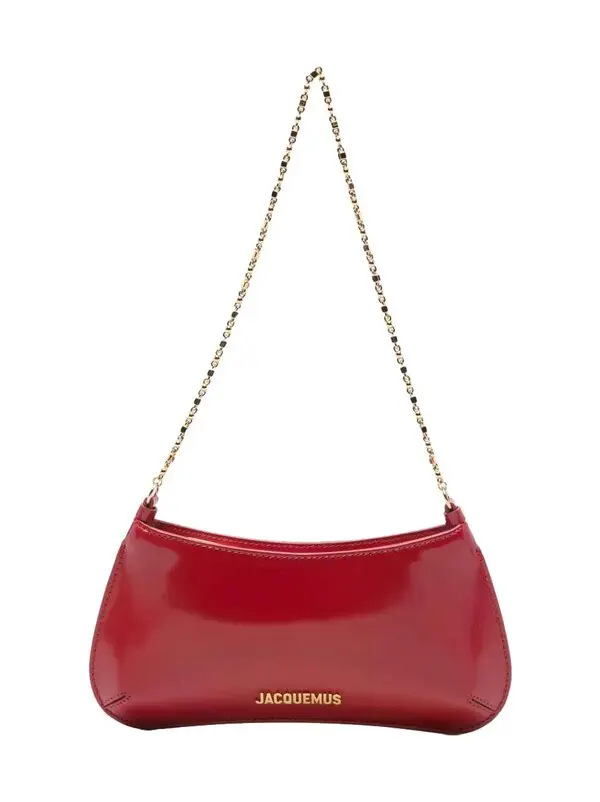 Jacquemus Le Petit Bisou Chain-strap Shoulder Bag - Red