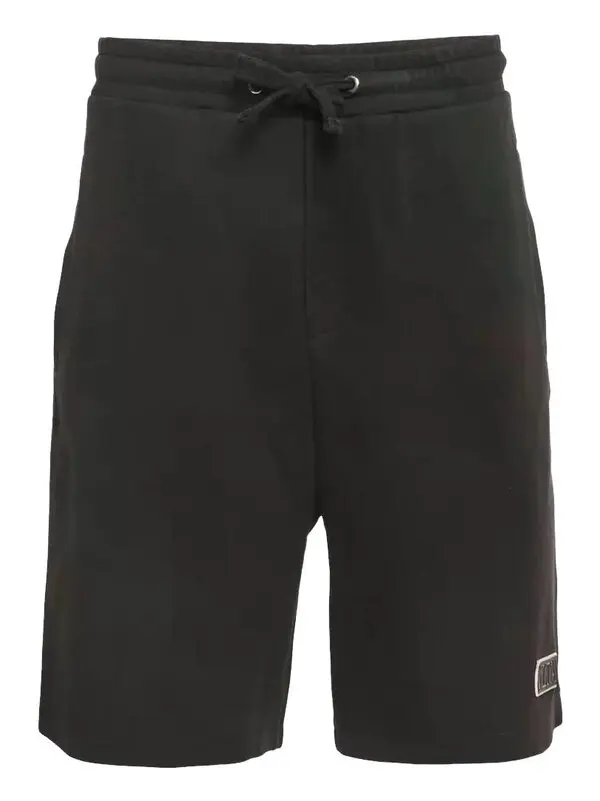 Valentino Garavani Logo-appliqué Shorts - Black