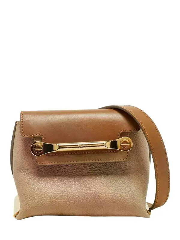 Chloé Clare Mini Crossbody Bag - Neutrals