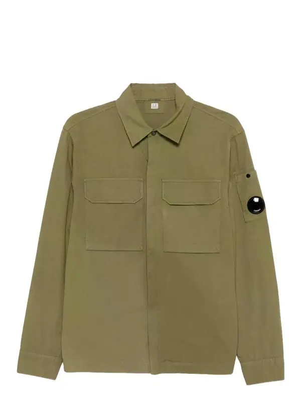 C.P. COMPANY Patch-pocket Shirt Jacket - Green