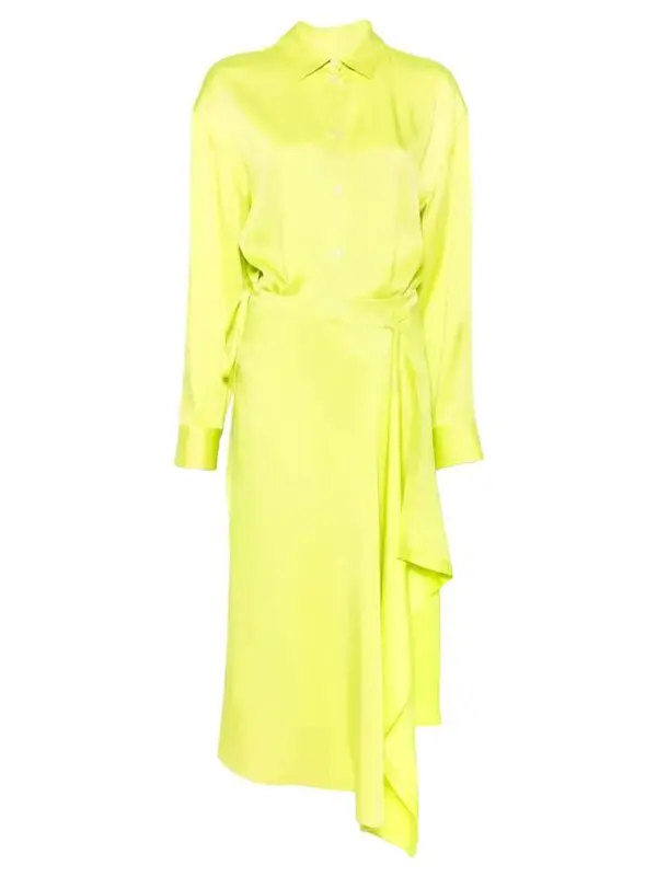 MSGM Sleeveless Midi Dress - Green