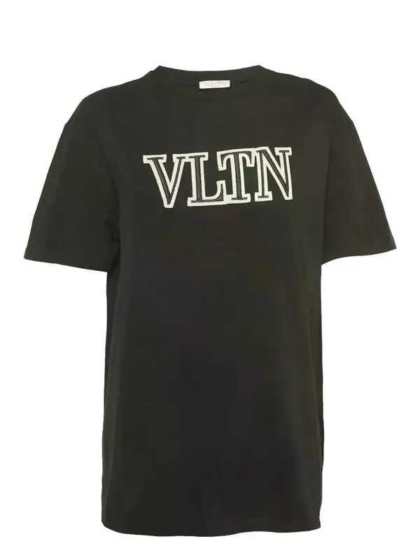 Valentino Garavani Logo-detail T-shirt - Black