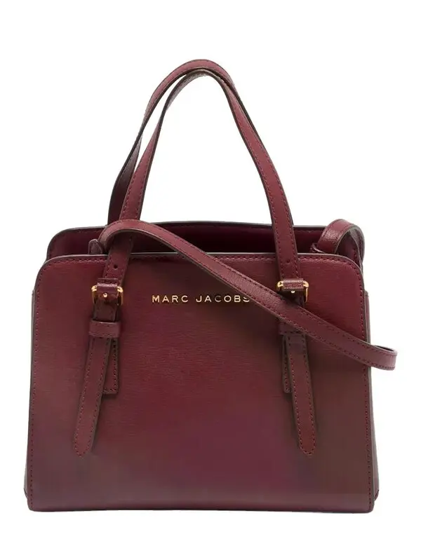 Marc Jacobs Little Big Shot Leather Tote Bag - Red