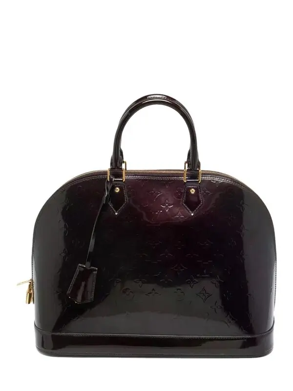 LOUIS VUITTON Gm Alma Leather Tote Bag - Brown