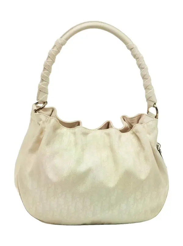 Dior 2003 Diorissimo Logo-print Tote Bag - Neutrals