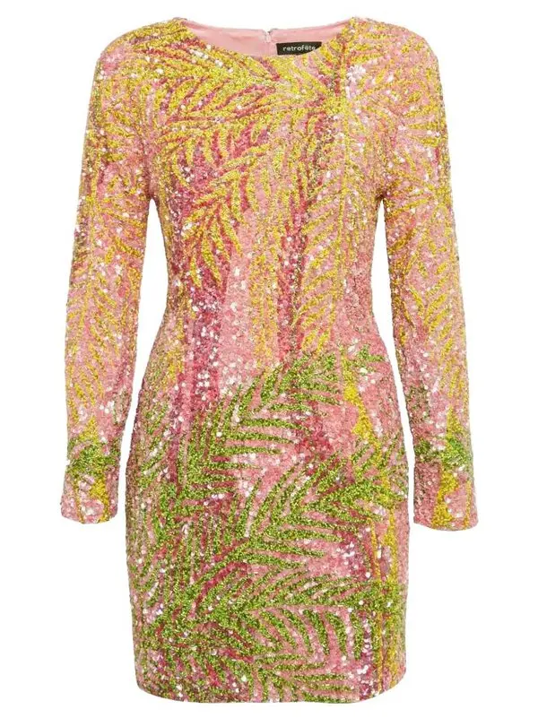 Retrofete Nikki Mini Dress - Pink