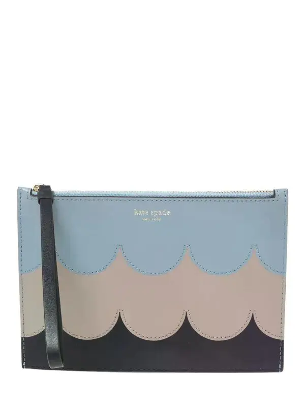 Kate Spade New York Leather Clutch Bag - Blue