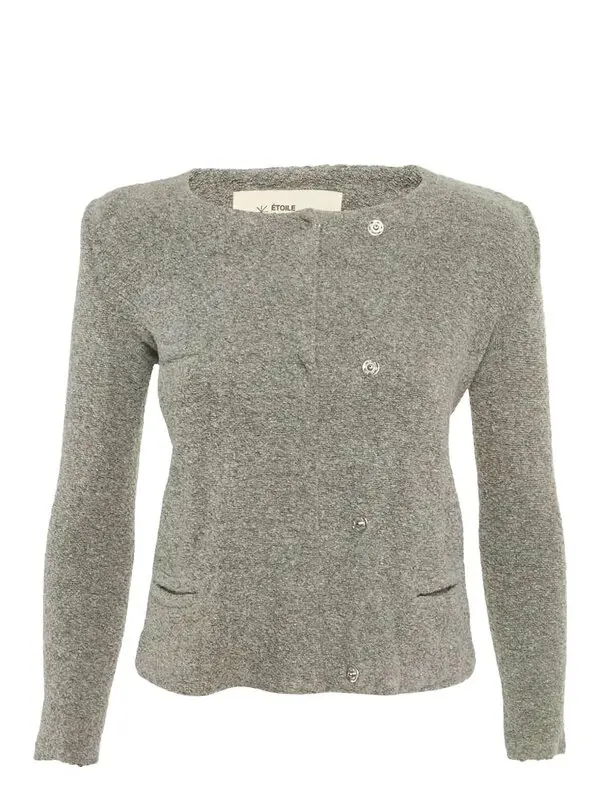 ISABEL MARANT VINTAGE Button Cardigan - Grey