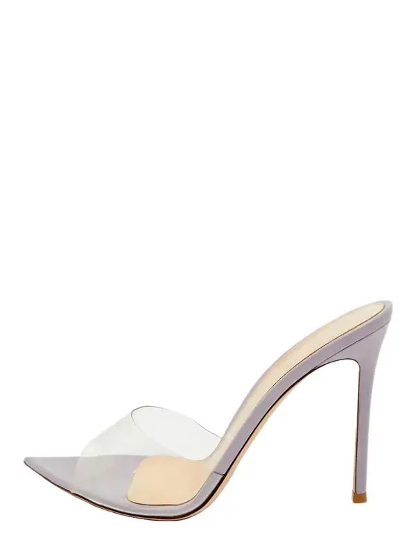 GIANVITO ROSSI Elle Stiletto Sandals - White