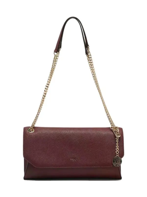 Dkny Bryant Leather Chain-strap Shoulder Bag - Red