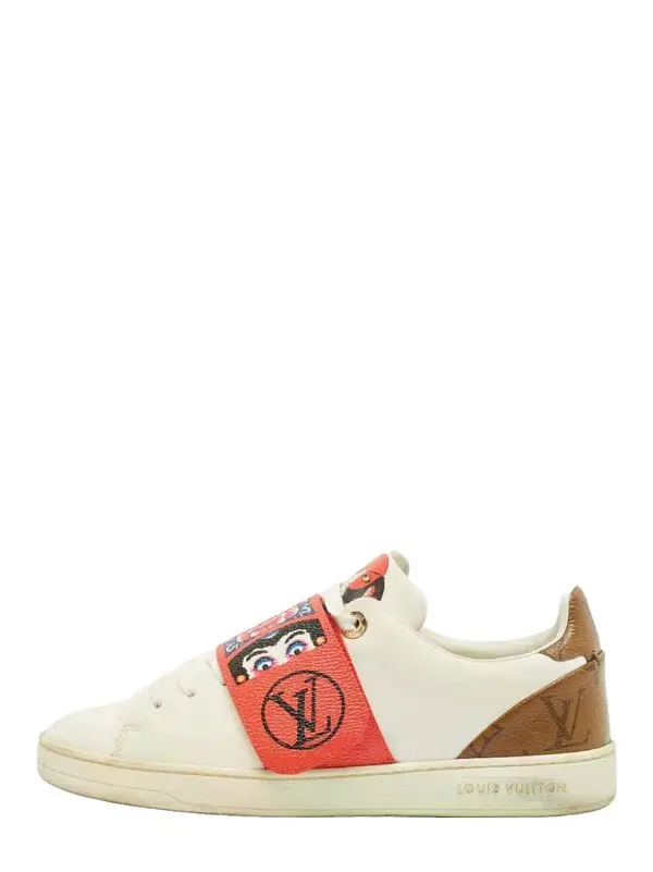 LOUIS VUITTON Strap Sneakers - White