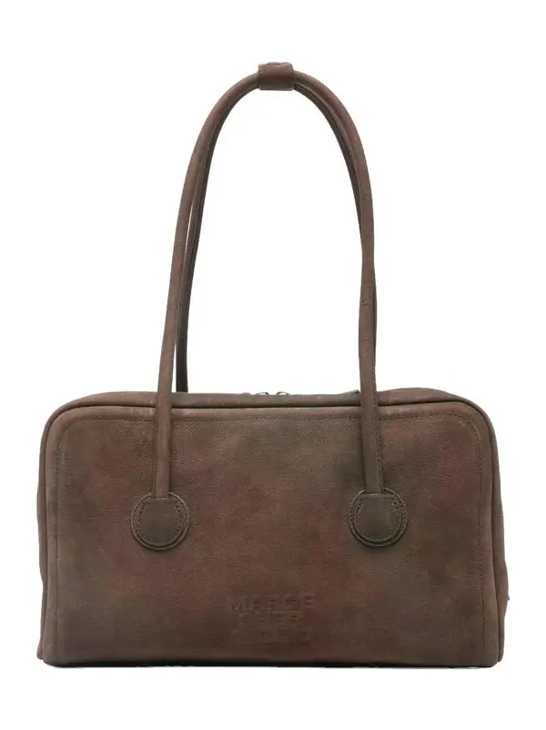 MARGESHERWOOD Soft Boston Zip-up Tote Bag - Brown