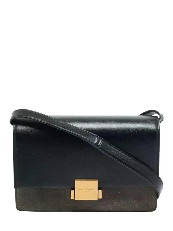 Saint Laurent Leather Shoulder Bag - Black