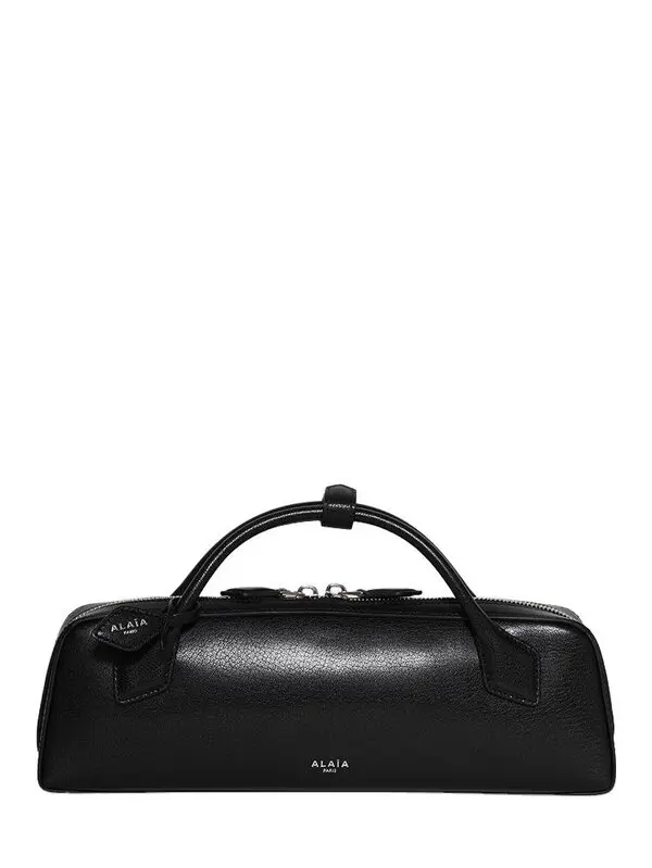 ALAÃA Alaïa Le Teckel Goatskin Clutch - Black