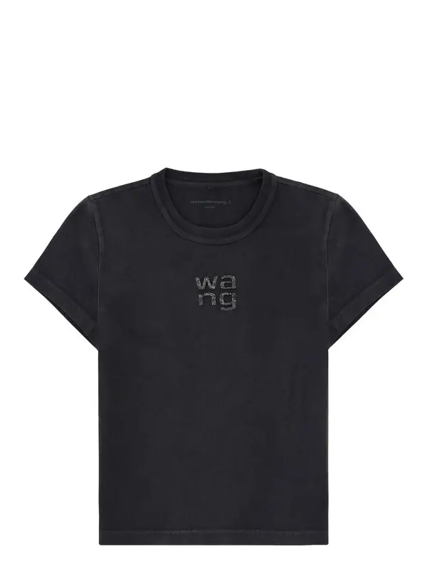 Alexander Wang T-shirt With Logo - Black