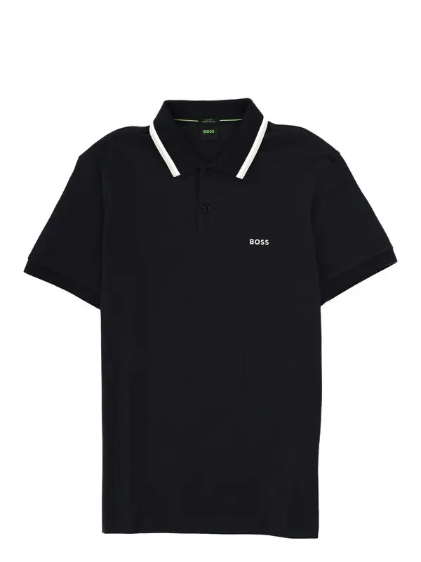 BOSS Polo With Logo - Blue