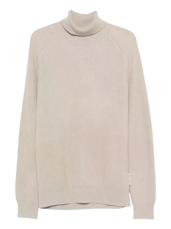 Marc O'polo Roll-neck Knitted Sweater - Neutrals