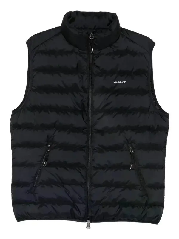 Gant Quilted Gilet - Black