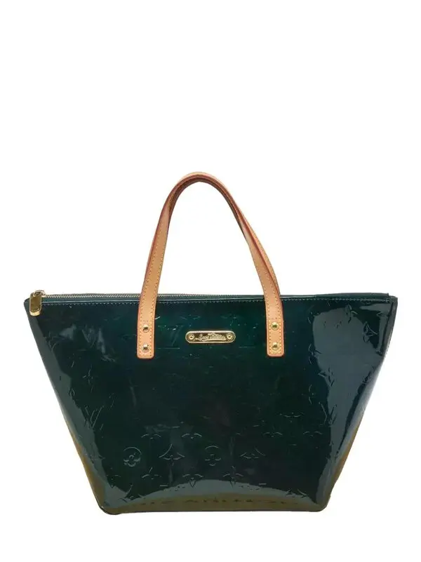 LOUIS VUITTON 2009 Pm Vernis Bellevue Monogram Tote Bag - Green