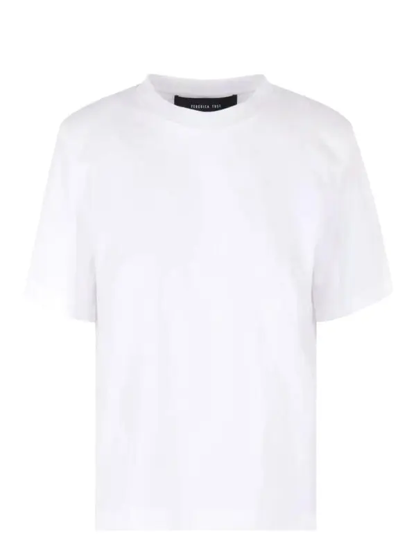 Federica Tosi Crew-neck T-shirt - White