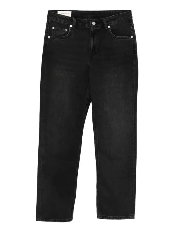 Gant Button-up Jeans - Black