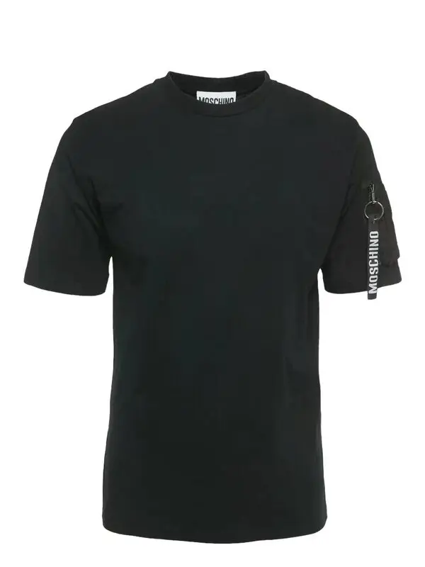 Moschino Jersey Pocket T-shirt - Black