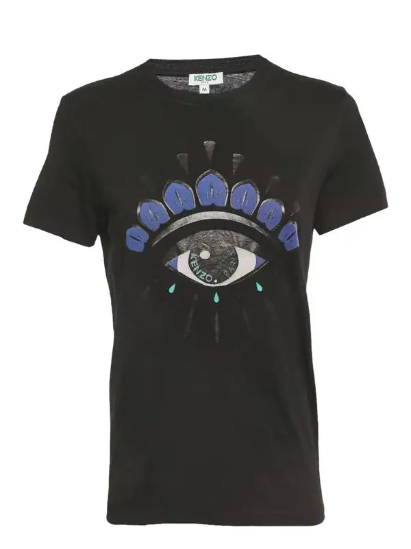 Kenzo Eye-print T-shirt - Black