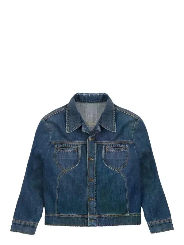 FORTELA Whitneyj Button-fastening Denim Jacket - Blue