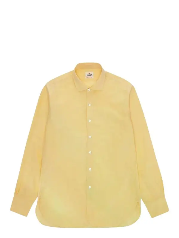 FORTELA Jack Point-collar Shirt - Yellow