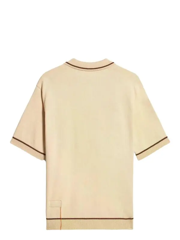 FORTELA Herrison Contrast-trim Pocket Polo Shirt - Neutrals