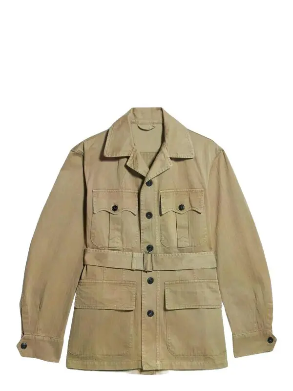 FORTELA Belted Jacket - Neutrals