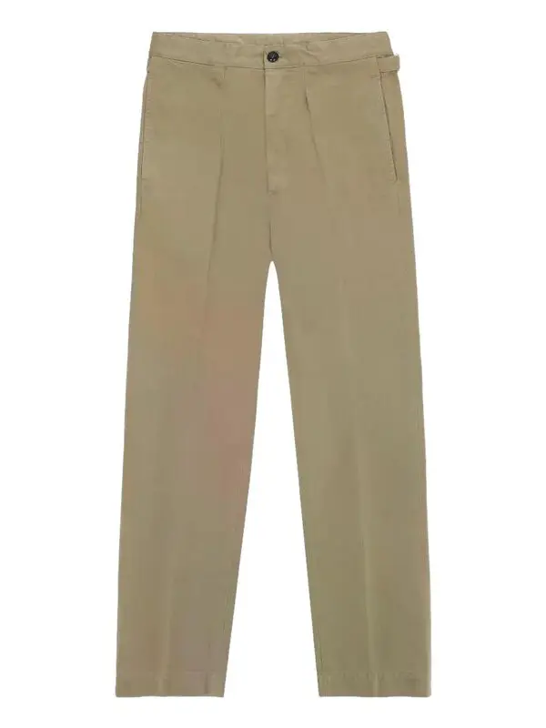 FORTELA Oklahoma Herringbone Trousers - Neutrals