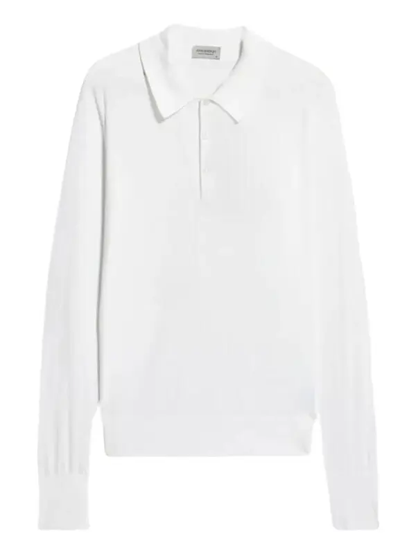 FORTELA Finchley Cotton Polo Shirt - White