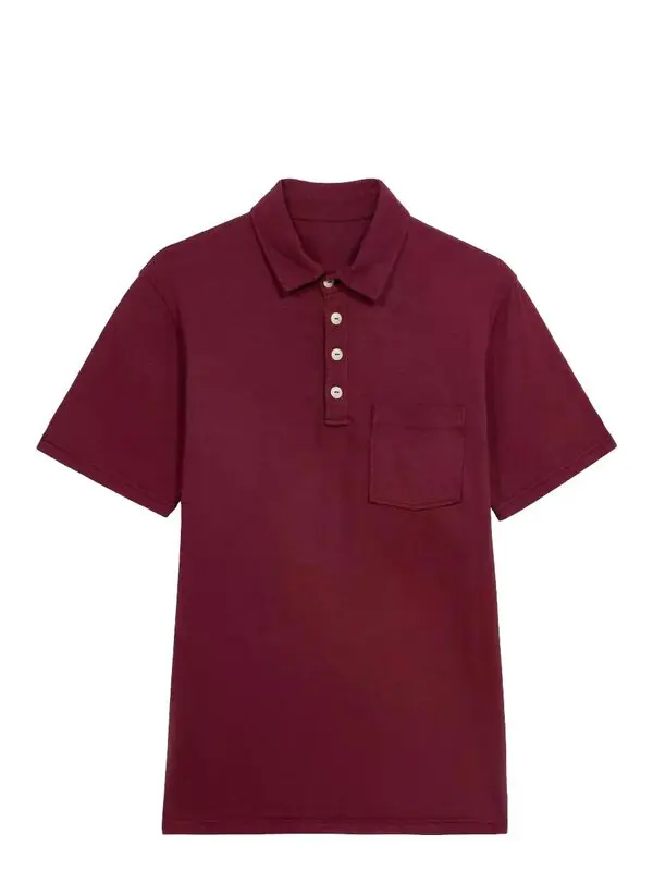 FORTELA Maverick Pocket Polo Shirt - Red