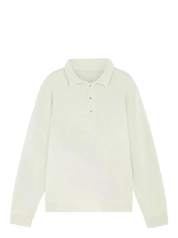 FORTELA Hunting Button Long-sleeves Polo Shirt - Neutrals