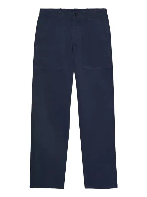 FORTELA Patch-pocket Trousers - Blue